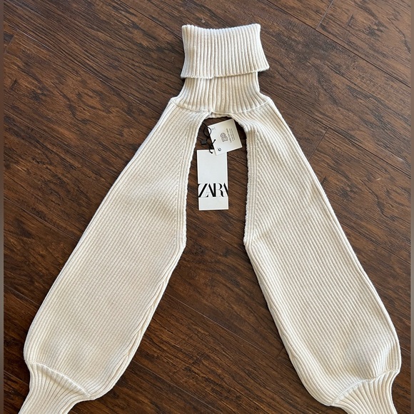 Zara | Sweaters | Zara Turtleneck Scarf | Poshmark